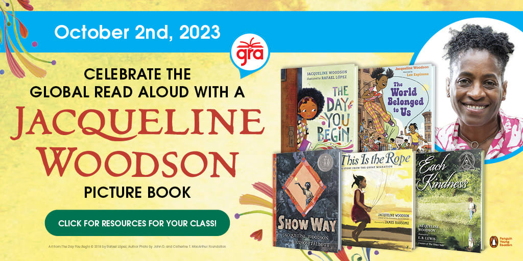 Jacqueline Woodson Global Read Aloud - Penguin Random House