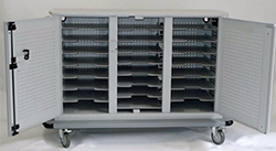 Datamation DS-SHC-24 SafeHarbor Notebook PC Security Cart - 24 Unit ...