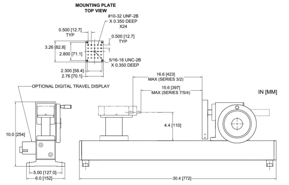 Mark-10 TSF High Capacity Manual Test Stand | TEquipment