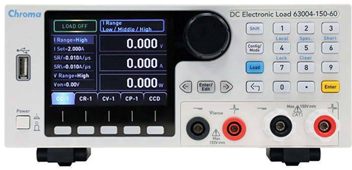 Chroma 63004-150-60 DC Electronic Load 150V/60A/350W | TEquipment