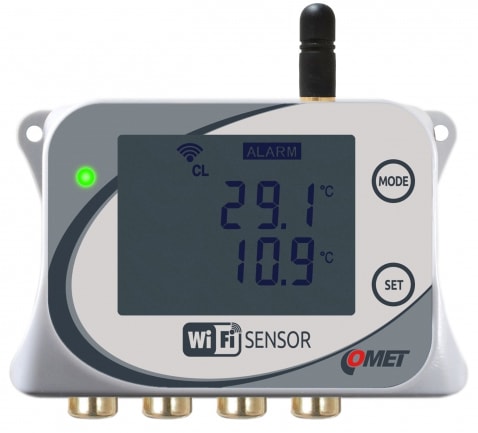 Comet W0741 - Wifi Temperature Sensor for 4 External Pt1000 Probes (Not ...