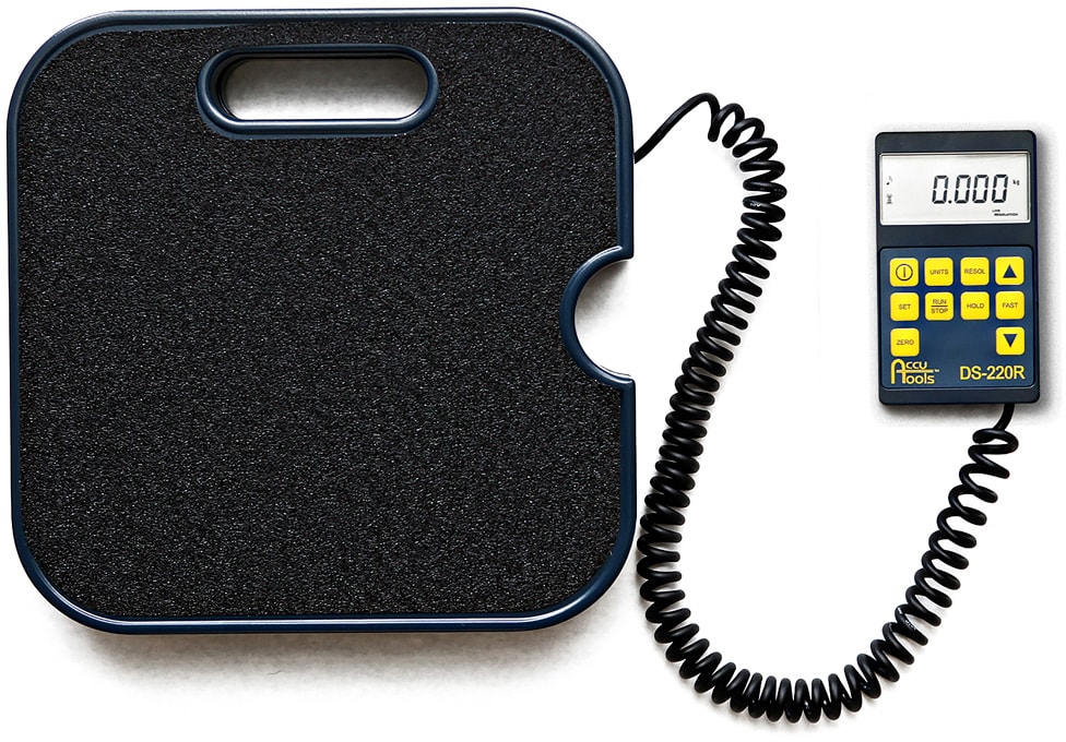 AccuTools DS-220R - Refrigerant Charging Scale, 100kg (220lb) | TEquipment