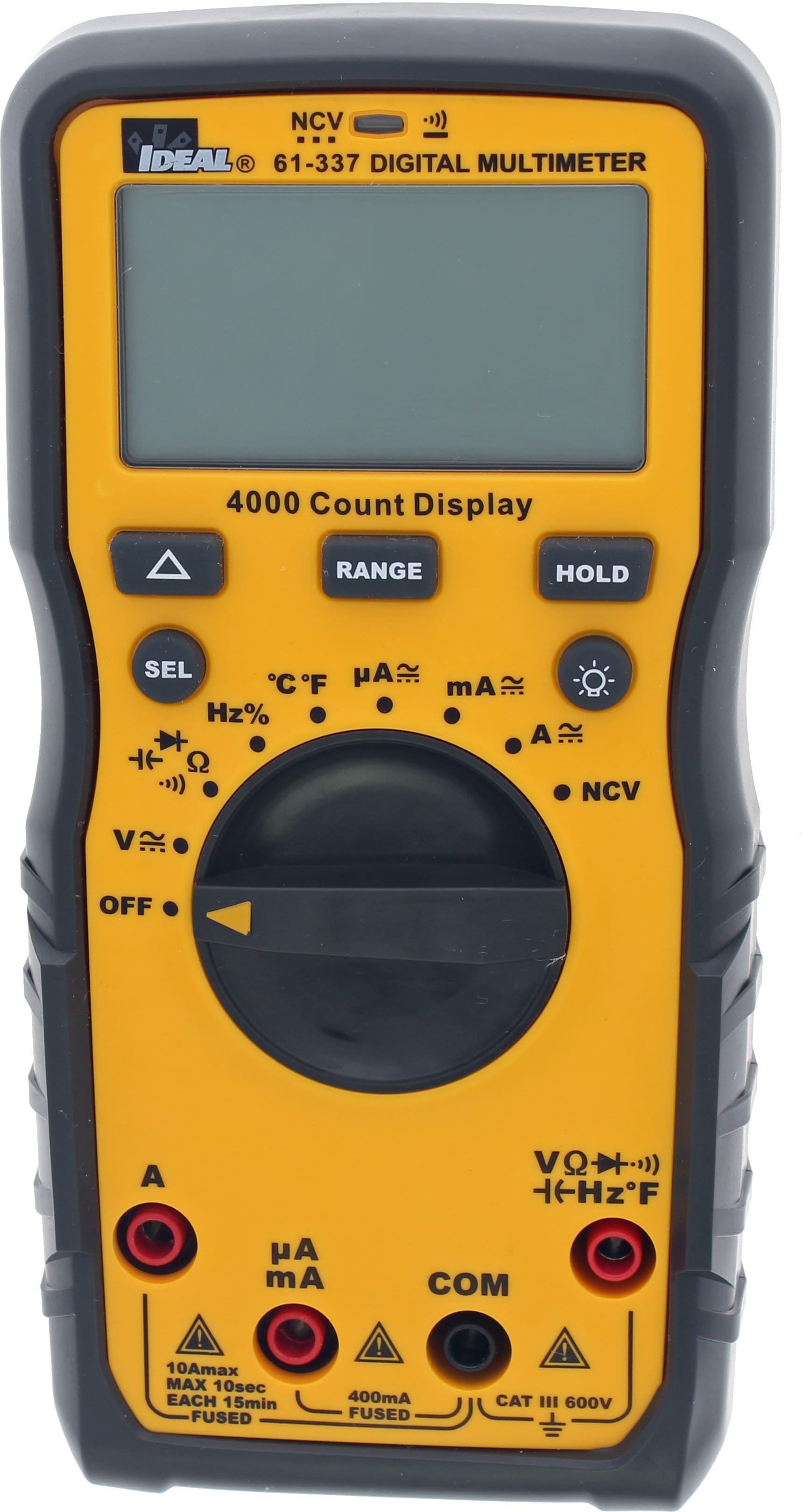 Ideal 61-337 - 600V Auto Range Multimeter | TEquipment