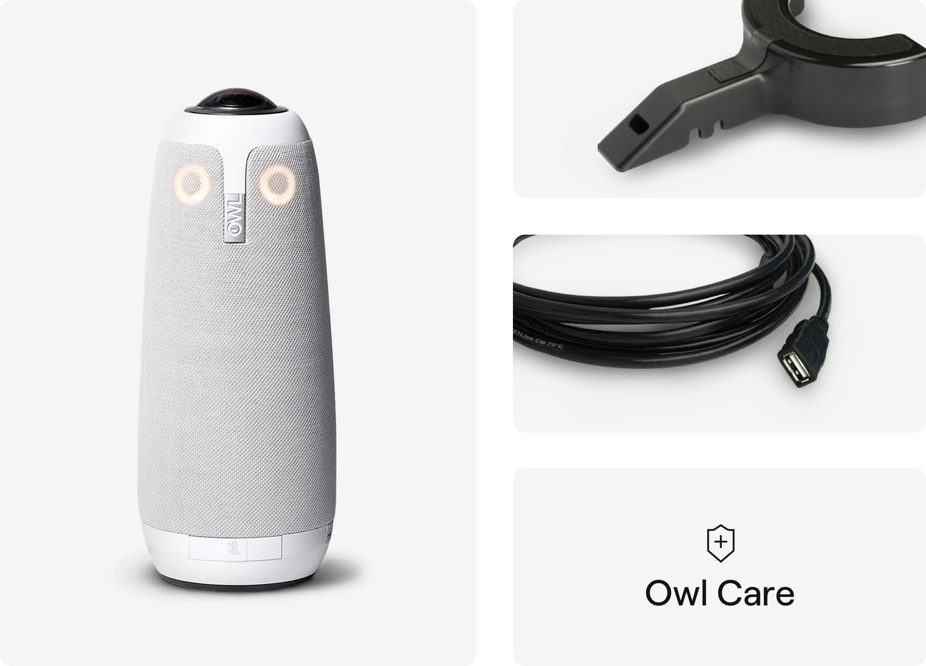 OWL Labs PPK200-0000 - Meeting Owl Pro Video Conference Camera Bundle ...