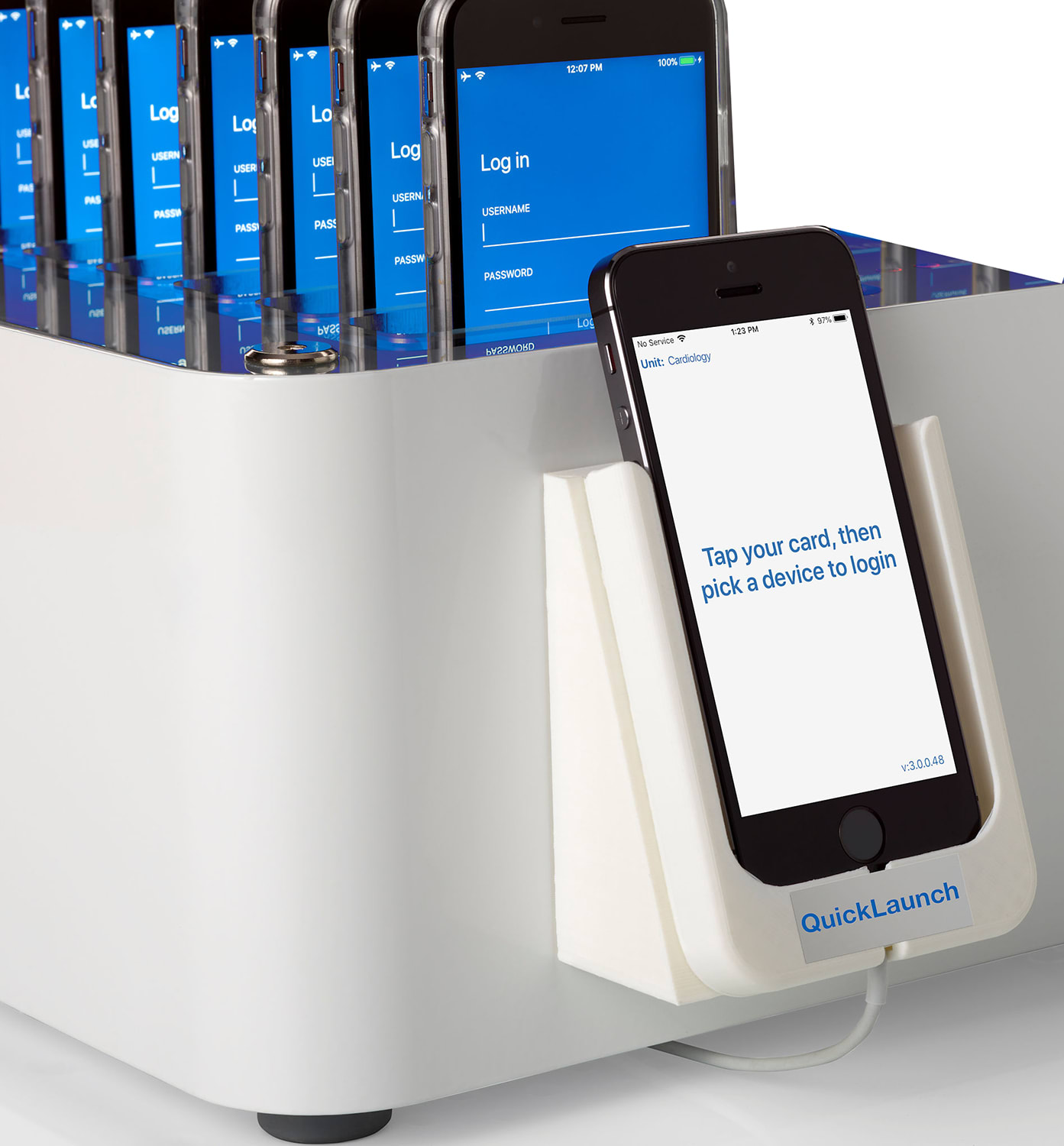 Datamation UniDock-8-MHB - SmartPhone Docking Station w/ Mobile ...