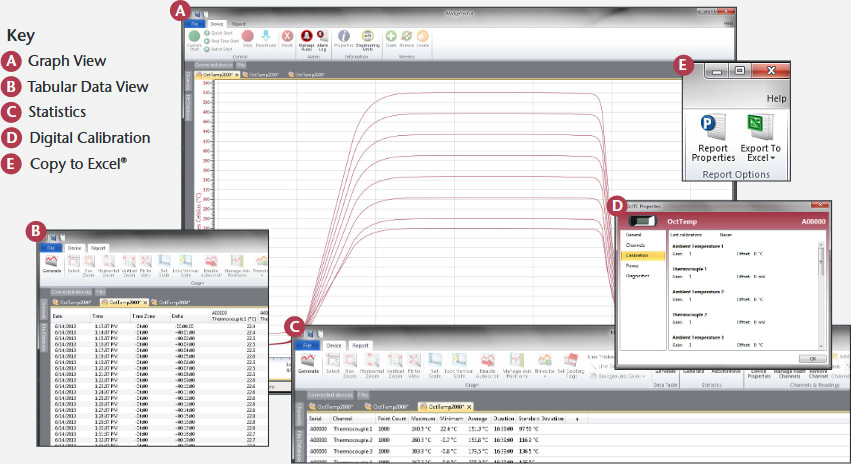 Madgetech OctTCTemp2000V2 Temperature Datalogger | TEquipment