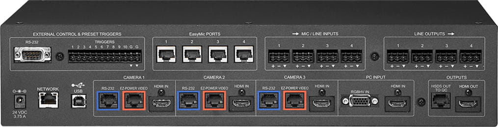 vaddio 999-8230-000 AV Bridge MATRIX PRO | Touchboards