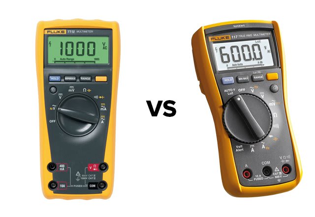 Fluke 77-4 vs 117 Digital Multimeters | TEquipment