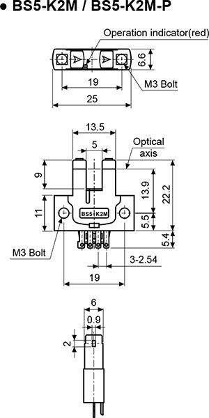 Autonics BS5-K2M Photoelectric Sensors, K-Type | TEquipment