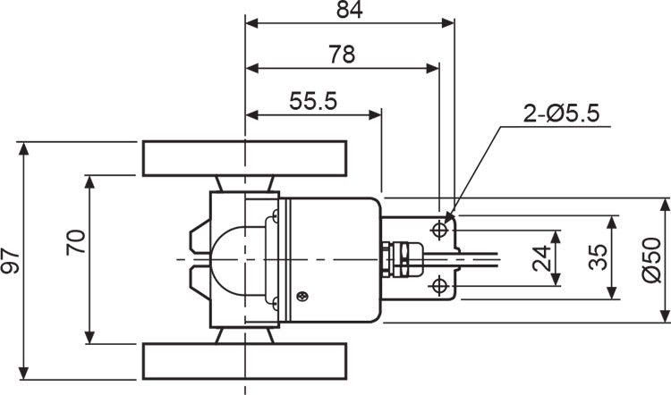 Autonics ENC-1-2-V-24 Incremental Rotary Encoder, Wheel Type, 1 Pulse ...