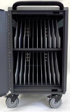 Datamation DS-NETVAULT-M-2 Chromebook Cart Charges 24 Devices | Touchboards