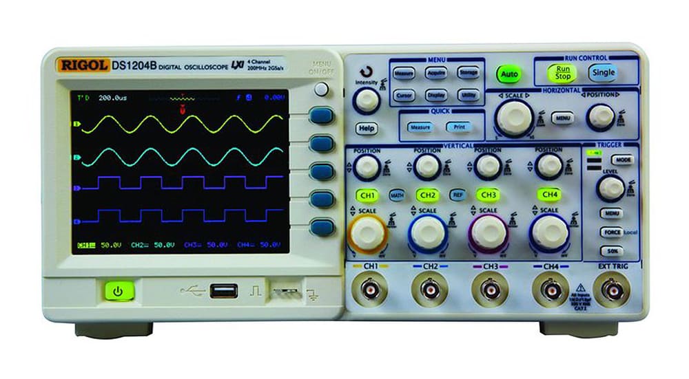 Rigol DS1204b vs Tektronix TDS2024c | TEquipment