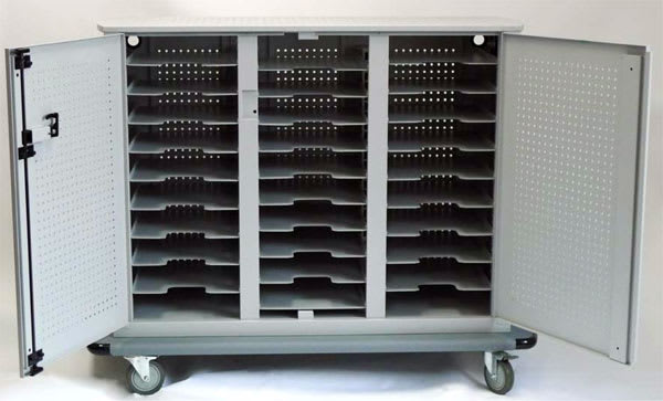 Datamation DS-SHC-30 SafeHarbor Security Cart for up to 30 Notebook PCs ...