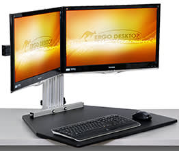 Ergo Desktop Adjustable Height Desks | Touchboards