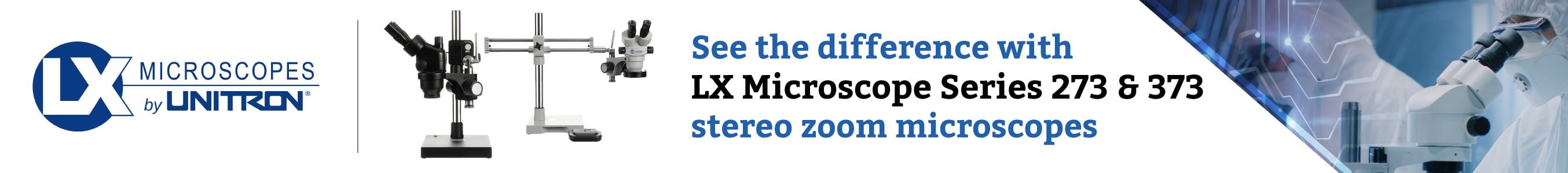 Unitron 273 & 373 Stereo Microscopes | TEquipment