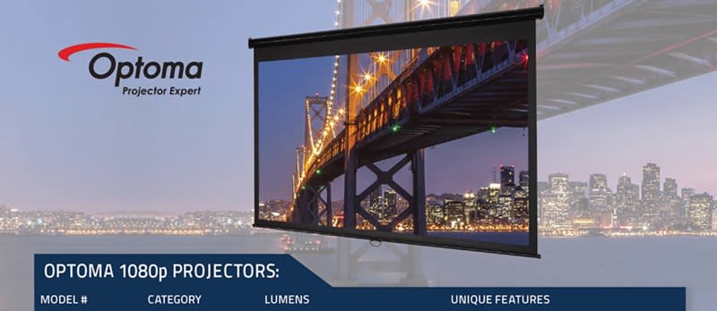 Optoma HD Projectors leading the way | Touchboards