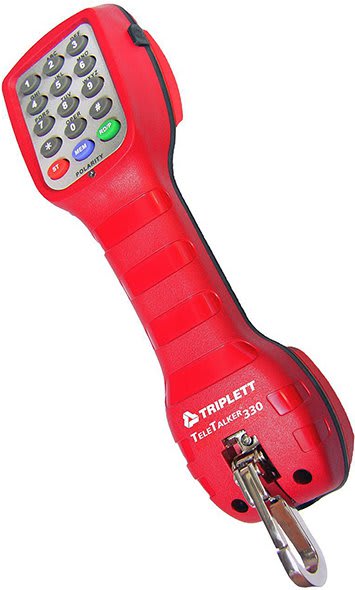 Automotive Triplett TeleTalker 3330 Linemans Telephone Butt Test Set ...