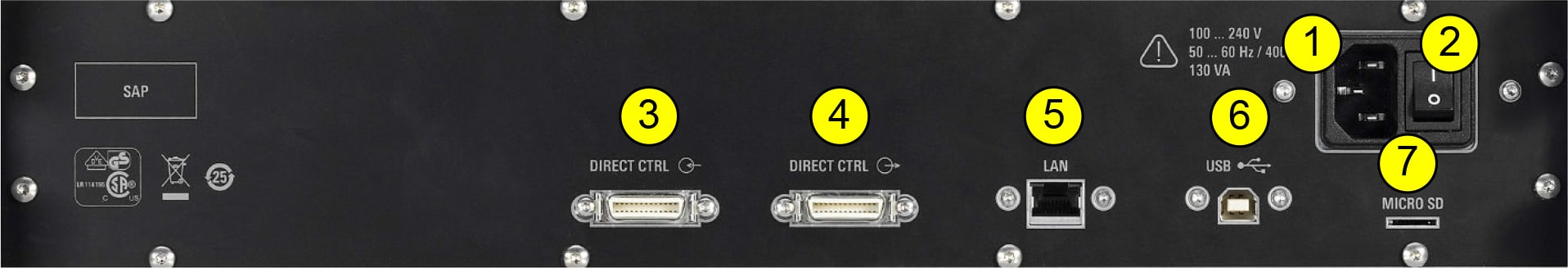 Rohde and Schwarz ZN-Z84 - Switch Matrix, 8.5 GHz, 2 VNA Ports to 6 ...