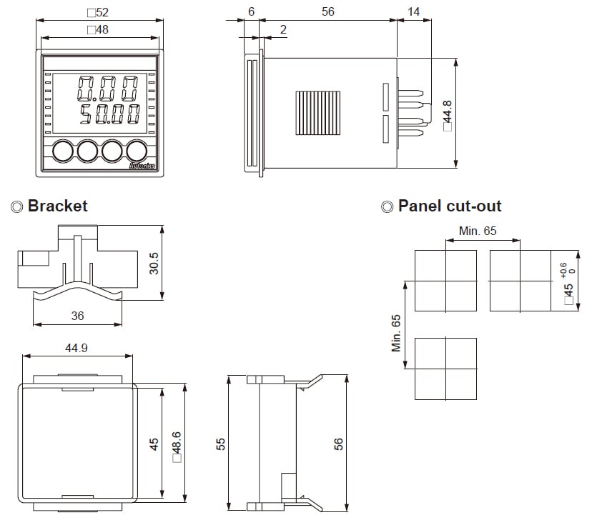 Autonics LE4S - LCD Display Digital Timers | TEquipment