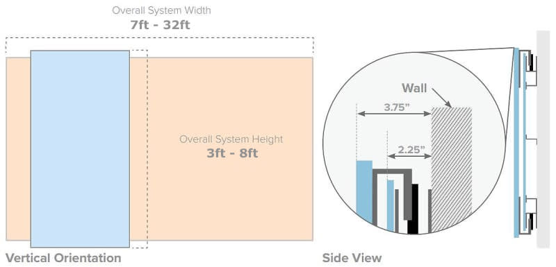 Clarus Glide - Glass Board System w/ Sliding Panels | Touchboards