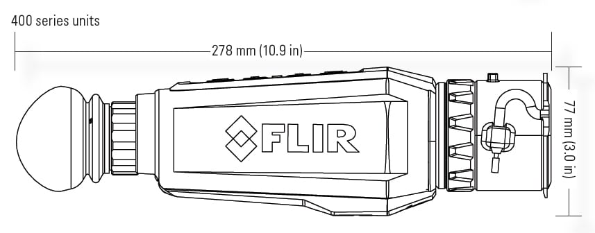 FLIR Scion PTM466 - Thermal monocular 640 x 512, 60Hz | TEquipment FLIR Scion PTM466 - Thermal monocular 640 x 512, 60Hz | TEquipment