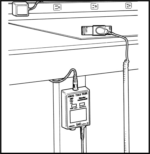 Desco 19350 - Touch Tester, Two State Wrist Strap Tester | TEquipment