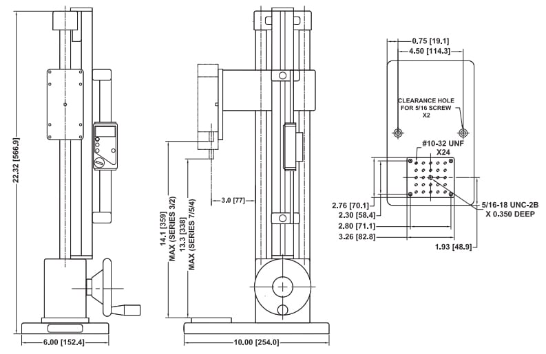 Mark-10 ES30 Manual Test Stand | TEquipment
