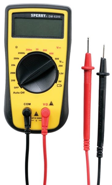 Sperry Instruments Digital Multimeters Comparison Chart | TEquipment