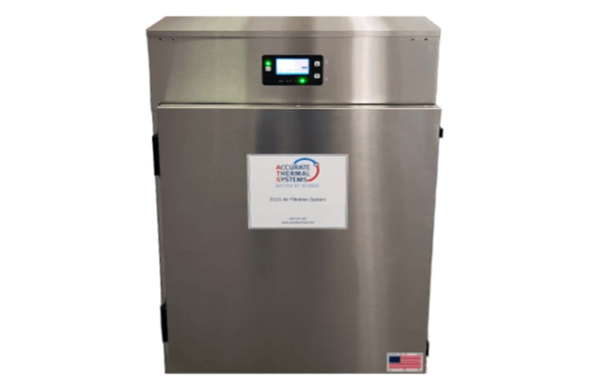 Accurate Thermal Systems ECU2 HEPA Air Filtration Unit (220V, 3-Phase ...
