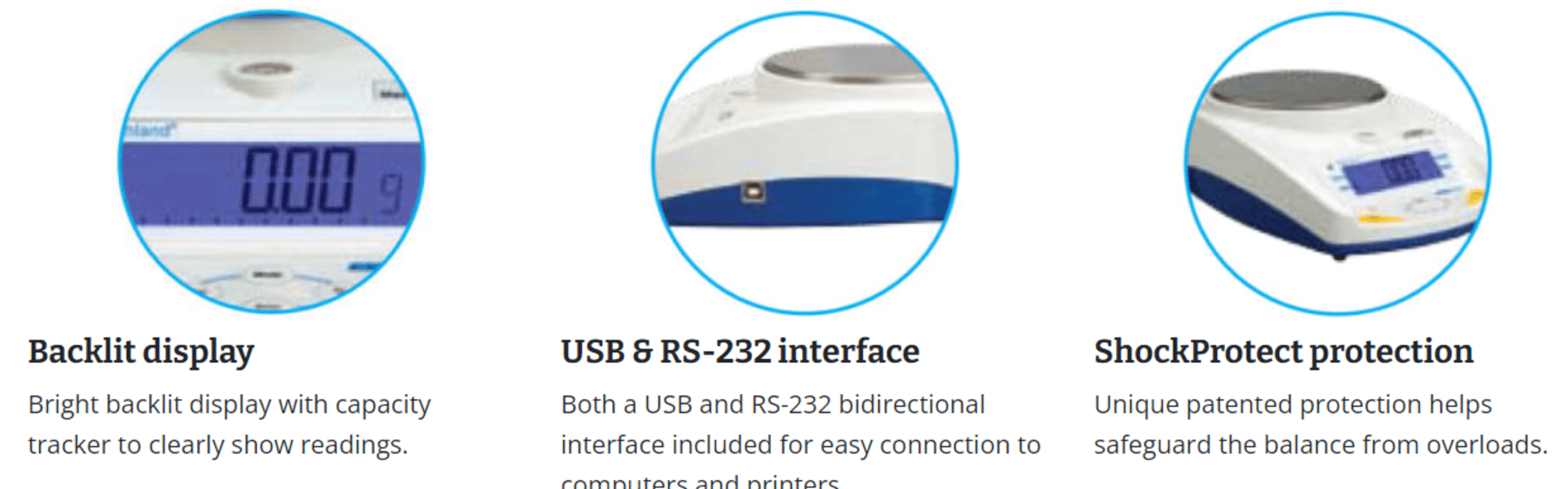 Adam Equipment HCB 602 - Highland Portable Precision Balances, 600g, 0 ...