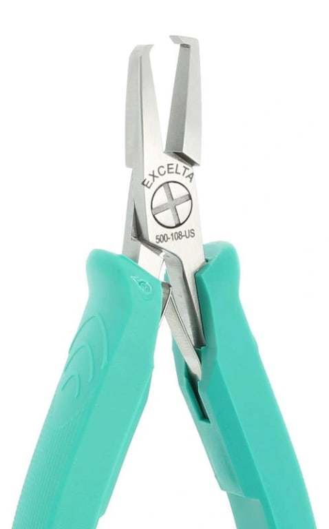 Excelta 500-108-US Pliers, Cut & Bend, Carbon Steel, Cuts Lead 0.06 ...