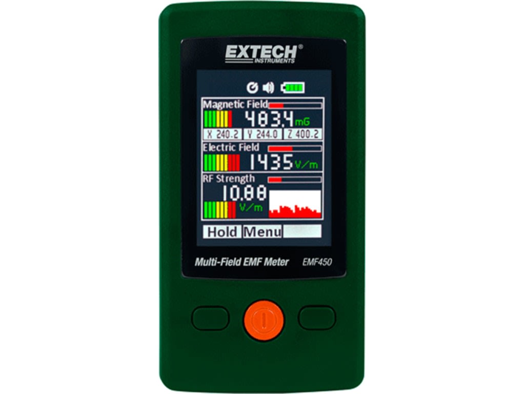 Extech EMF450 - EMF / ELF Meter - Type (EMF): Hand Held, Single ...