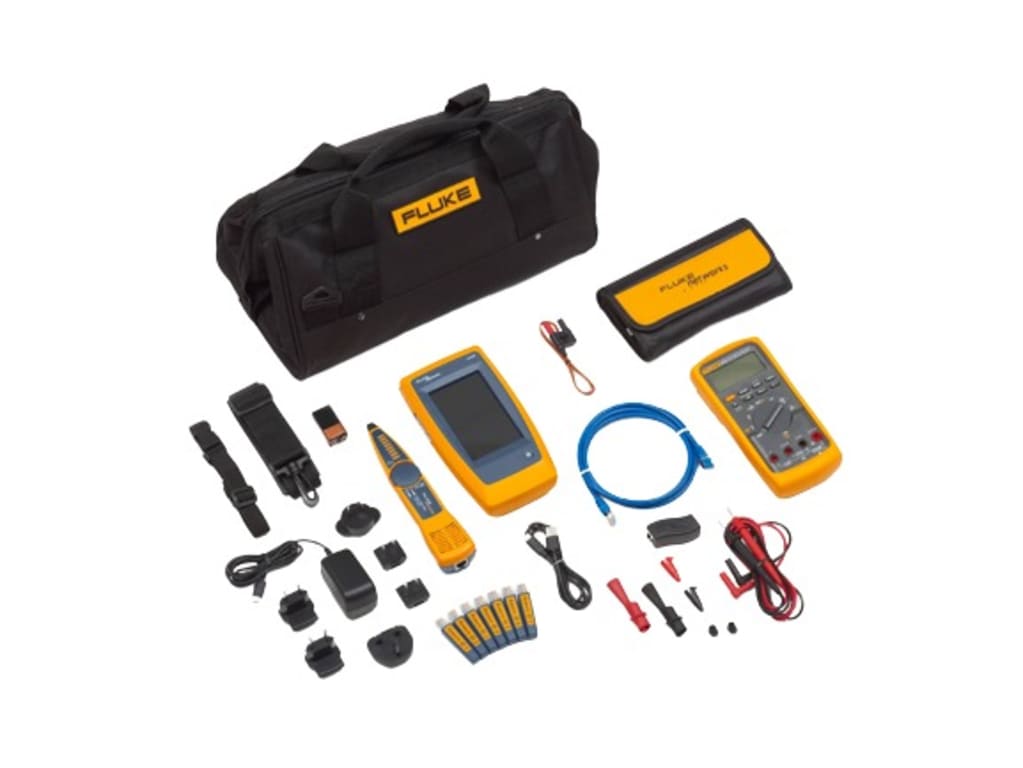 Fluke LIQ-KIT-87-5 - LinkIQ Electrical & Network Troubleshooter Kit ...