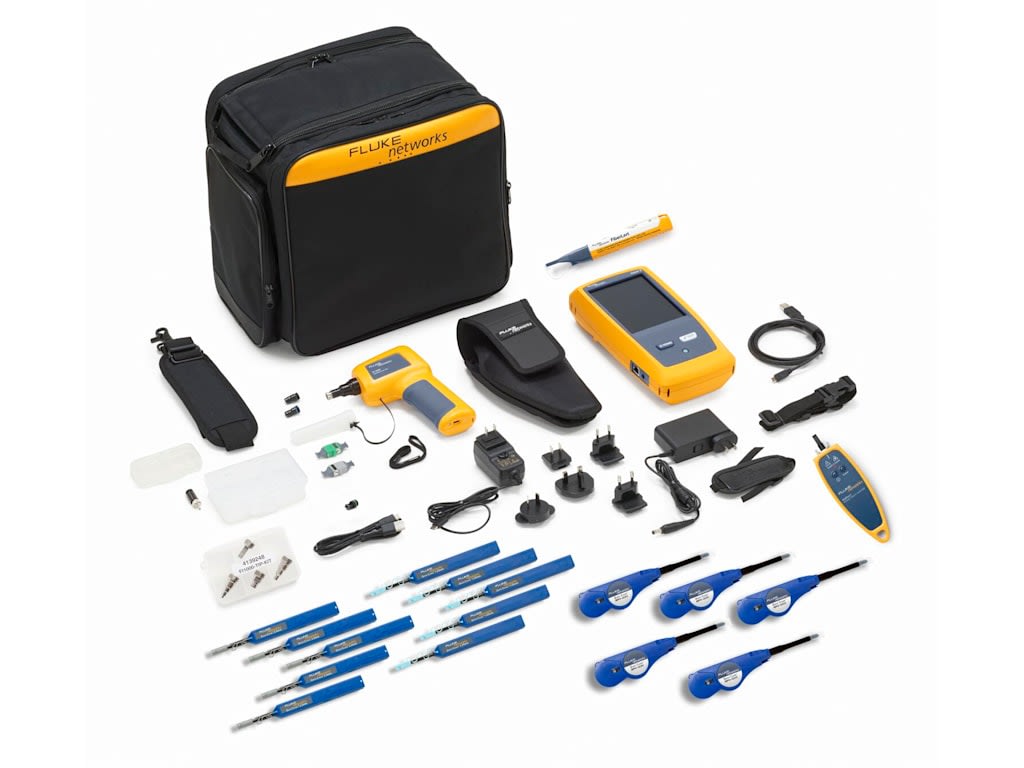 Fluke Networks FI2-7300 DC KIT - Fiber Inspector Data Center Kit with ...