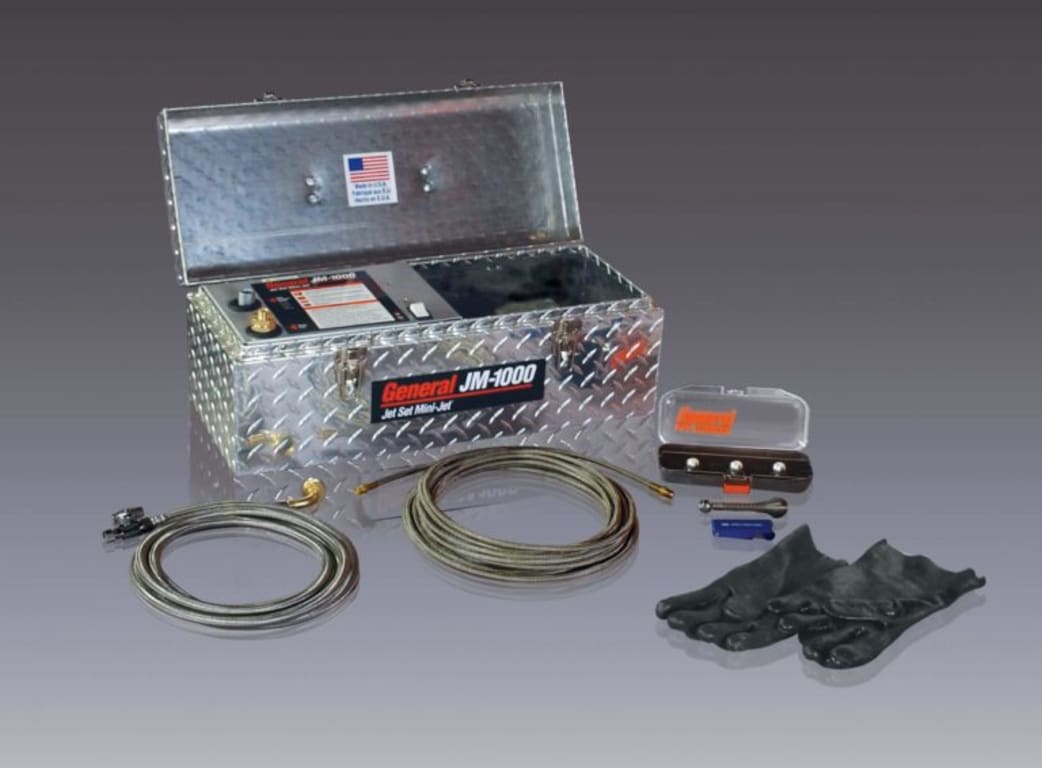 General Pipe Cleaners JM-1000-B - JM-1000 Mini-Jet Water Jet Drain ...