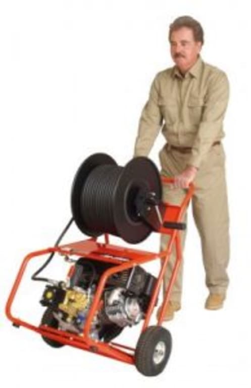 General Pipe Cleaners JM-2900-C - JM-2900 Gas Powered Water Jetter ...