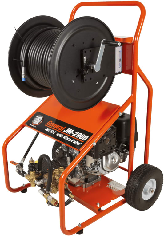 General Pipe Cleaners JM-2900-C - JM-2900 Gas Powered Water Jetter ...
