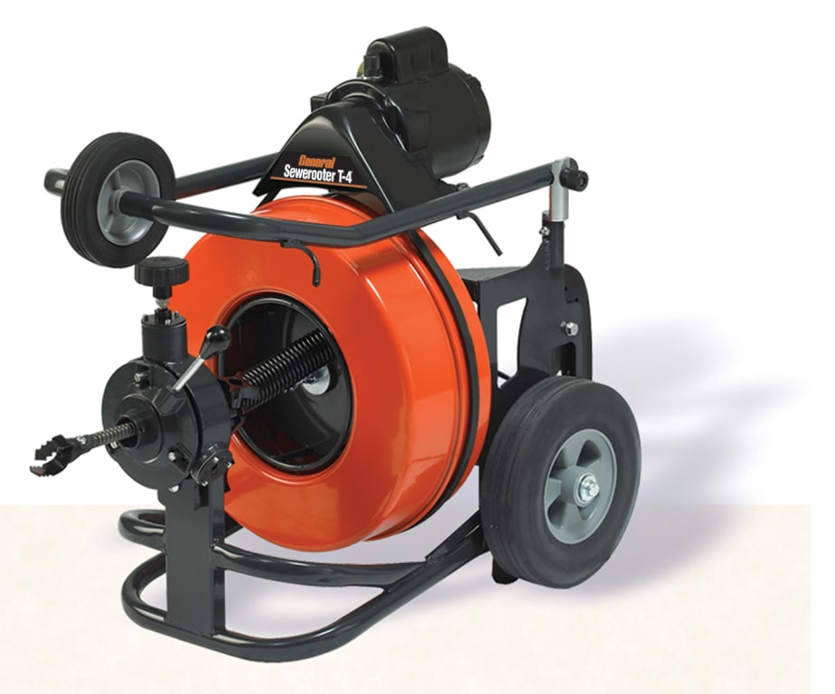 General Pipe Cleaners P-T4-C - Sewerooter T-4 Drum Sewer and Drain ...