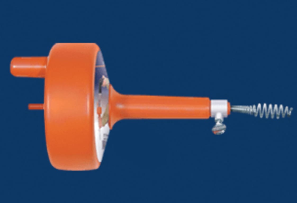 General Pipe Cleaners C-15CL - Power Clog Chaser Canister Auger (15-ft ...