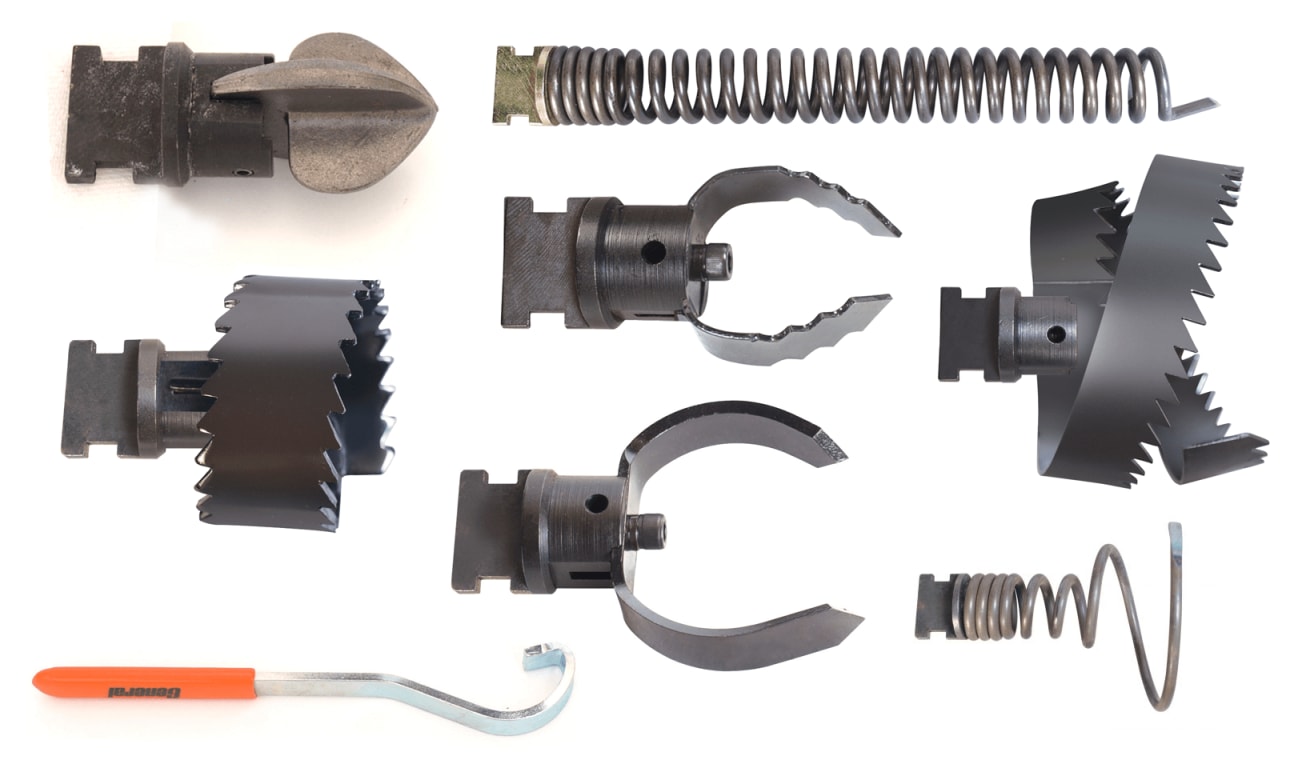 General Pipe Cleaners RDCS-G - Cutter Set (Includes G-SHD, G-HA, G-2UC ...