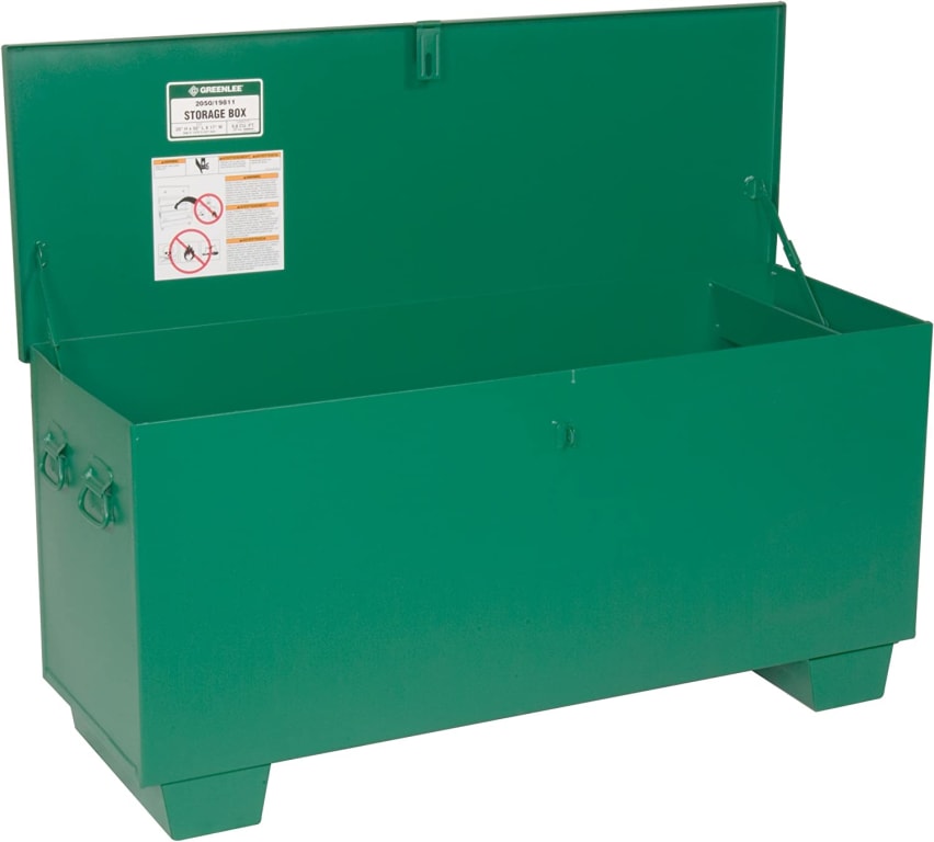 Greenlee 2050 - Steel Storage Box for 884 and 885 Conduit Bender Shoe ...