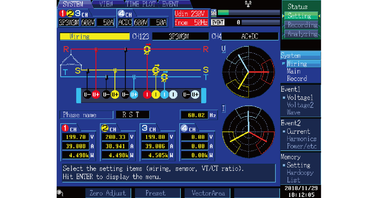 Hioki PQ3198/6000-10in KIT - Class A Power Quality Analyzer Kit (4 x ...