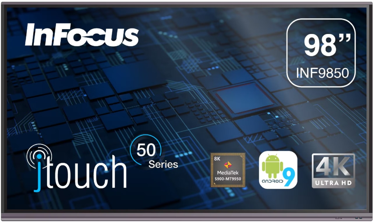 InFocus INF9850 - 98" 4K JTouch Interactive Touch Screen, 450 Maximum ...