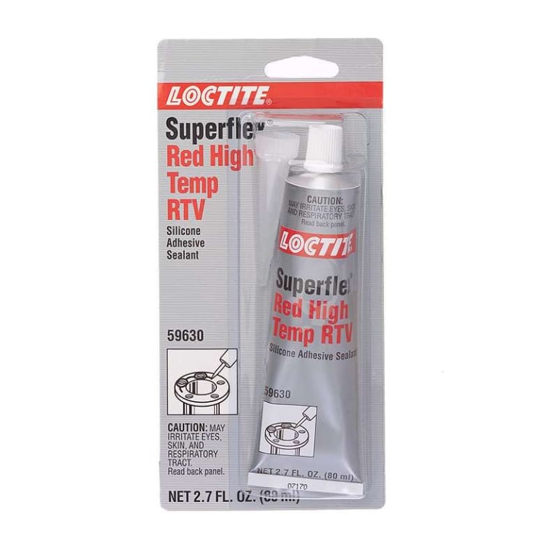 Loctite 135507 - Superflex Red High Temp RTV Silicone Adhesive Sealant ...