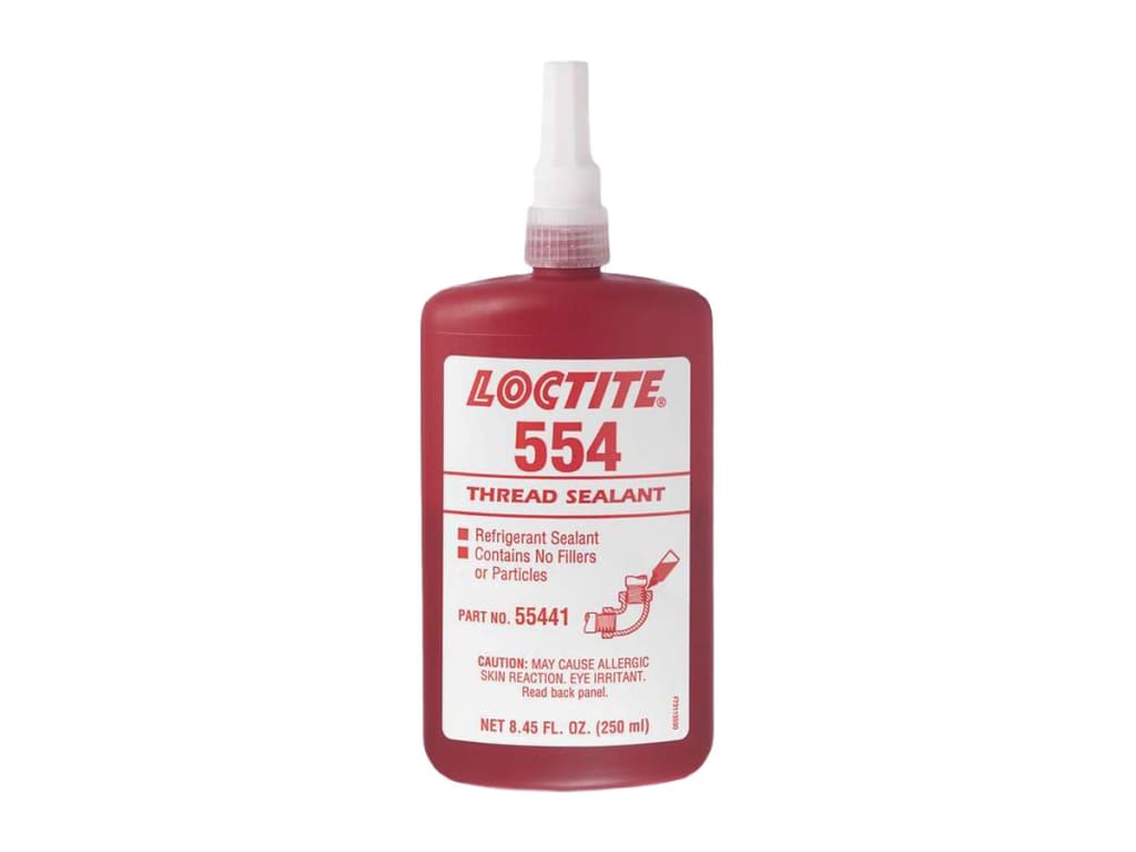 Loctite 554 - High-Temperature, Solvent-Resistant Liquid Thread Sealant ...
