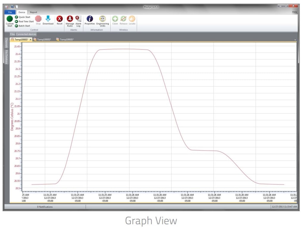MadgeTech Temp1000IS - Intrinsically Safe Temperature Datalogger | TEquipment
