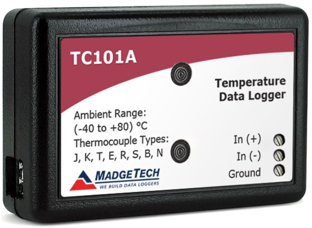 MadgeTech TC101A - Thermocouple-Based Temperature Datalogger | TEquipment