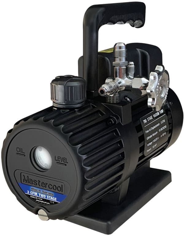 Mastercool 90063-2V-220-BL - Black Series 3 CFM Vacuum Pump (Two Stage ...