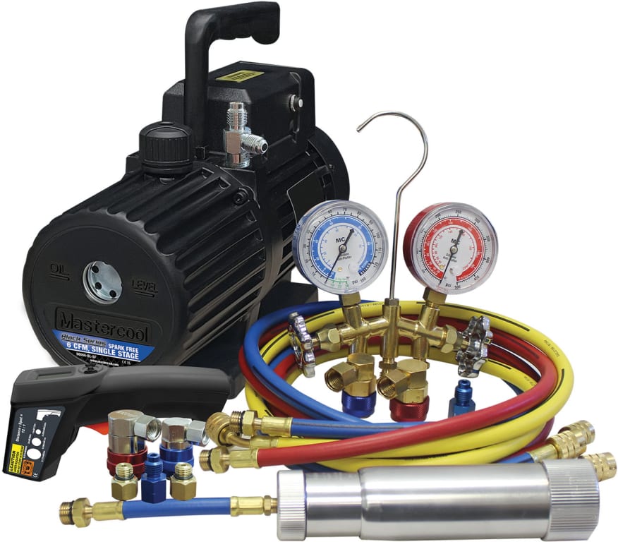 Mastercool 90066-SF KIT - Dual R134A/R1234YF Evacuation and Charging ...