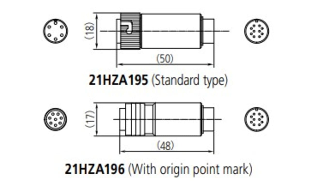 Mitutoyo 21HZA196 - Conversion Plug Connection - Linear Gage to EH-102Z ...